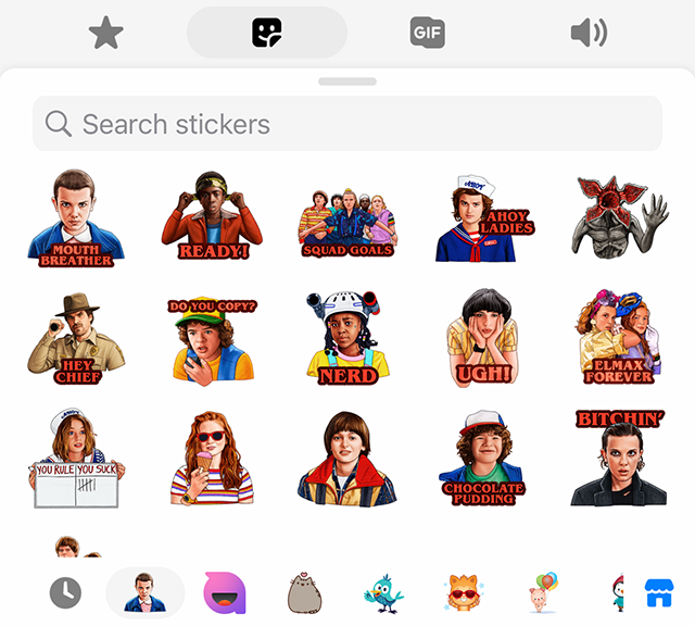 Messenger From Facebook: How to Use the Stranger Things Sticker Pack